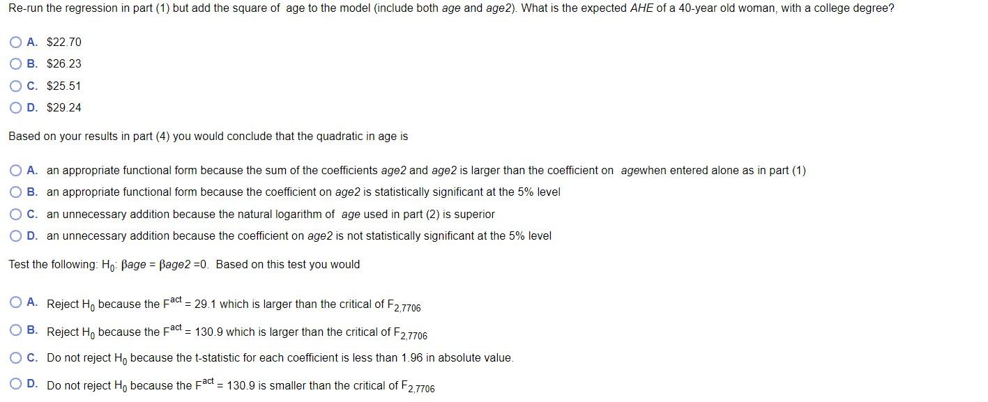 Open the Excel data set, CPS08, described in | Chegg.com