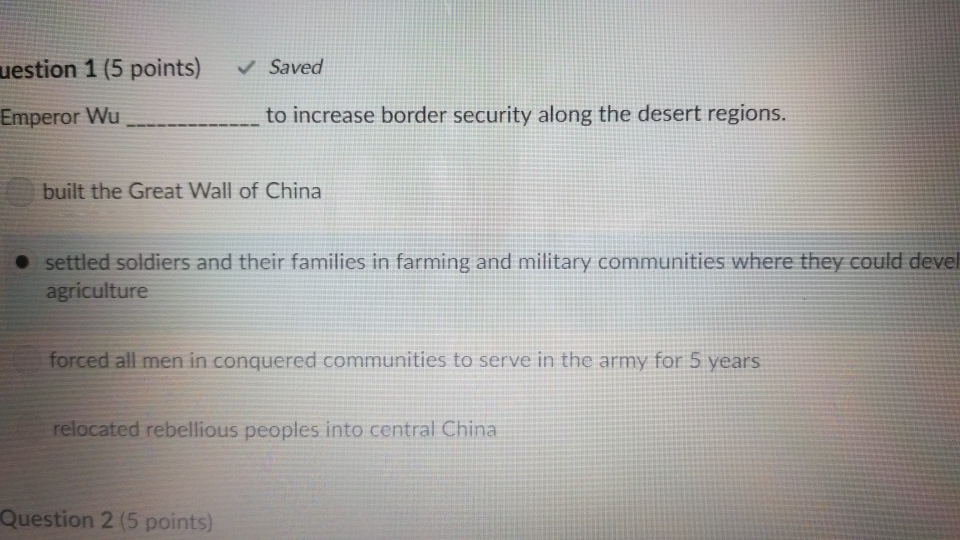 Solved uestion 1 (5 points) Saved to increase border | Chegg.com Solved uestion 1 (5 points) Saved to increase border | Chegg.com