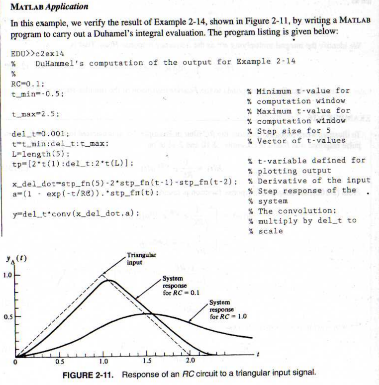 Solved MATLAB Application In this example, we verify the | Chegg.com