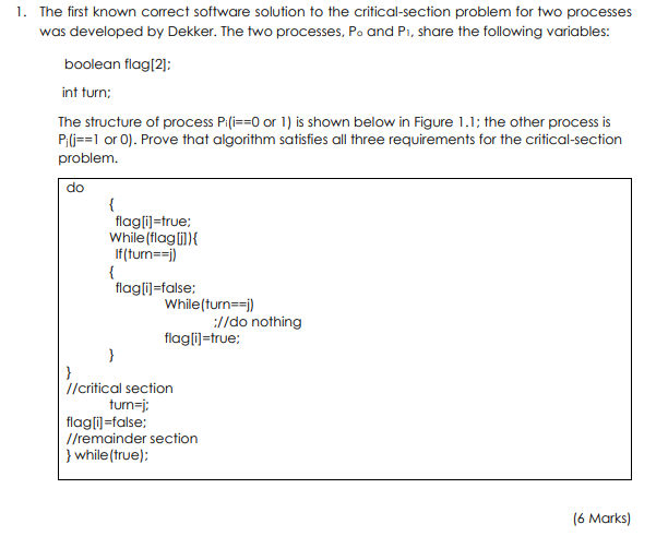 Solved The first known correct software solution to the | Chegg.com