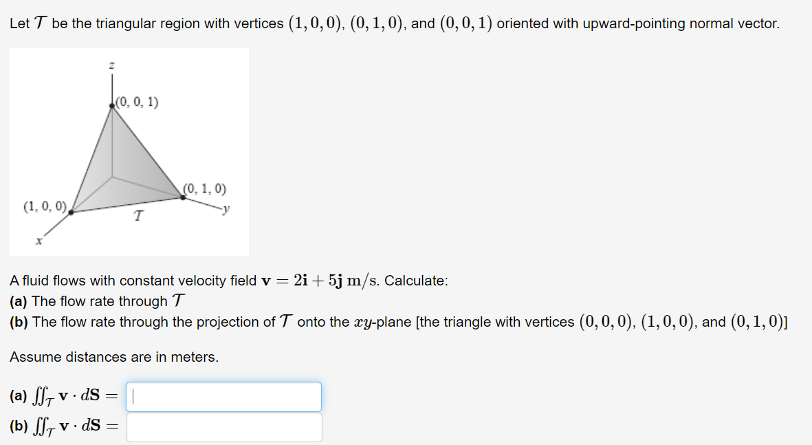 Let T ﻿be the triangular region with vertices | Chegg.com