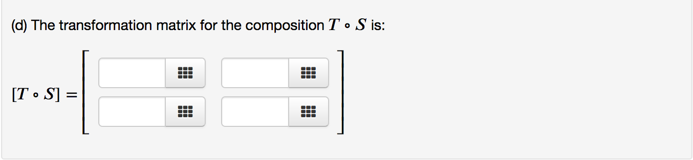Solved (8 points) 7π (a) Let T : R2 → R2 be the | Chegg.com