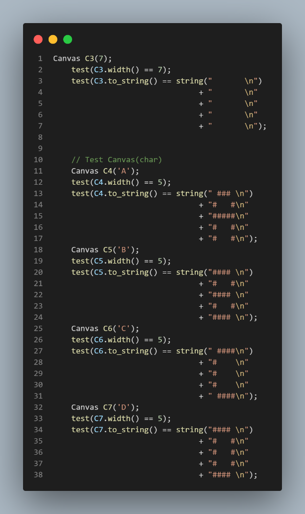Solved Help me pass all tests. Do not change main.cpp and | Chegg.com