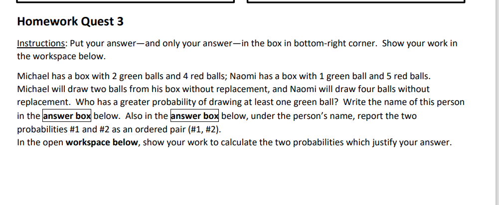 Solved Homework Quest 3 Instructions: Put your answer—and | Chegg.com