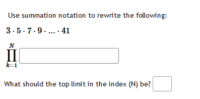Solved Use summation notation to rewrite the following: | Chegg.com