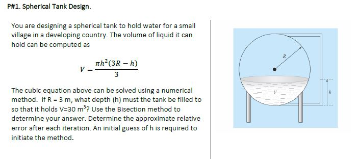 Solved P#1. Spherical Tank Design. You are designing a | Chegg.com