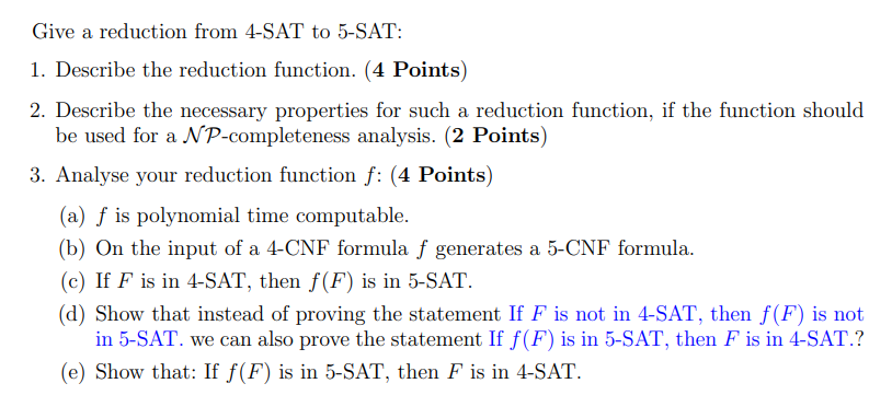 Solved conjunctive normal form (CNF) Satisfiability problem, | Chegg.com
