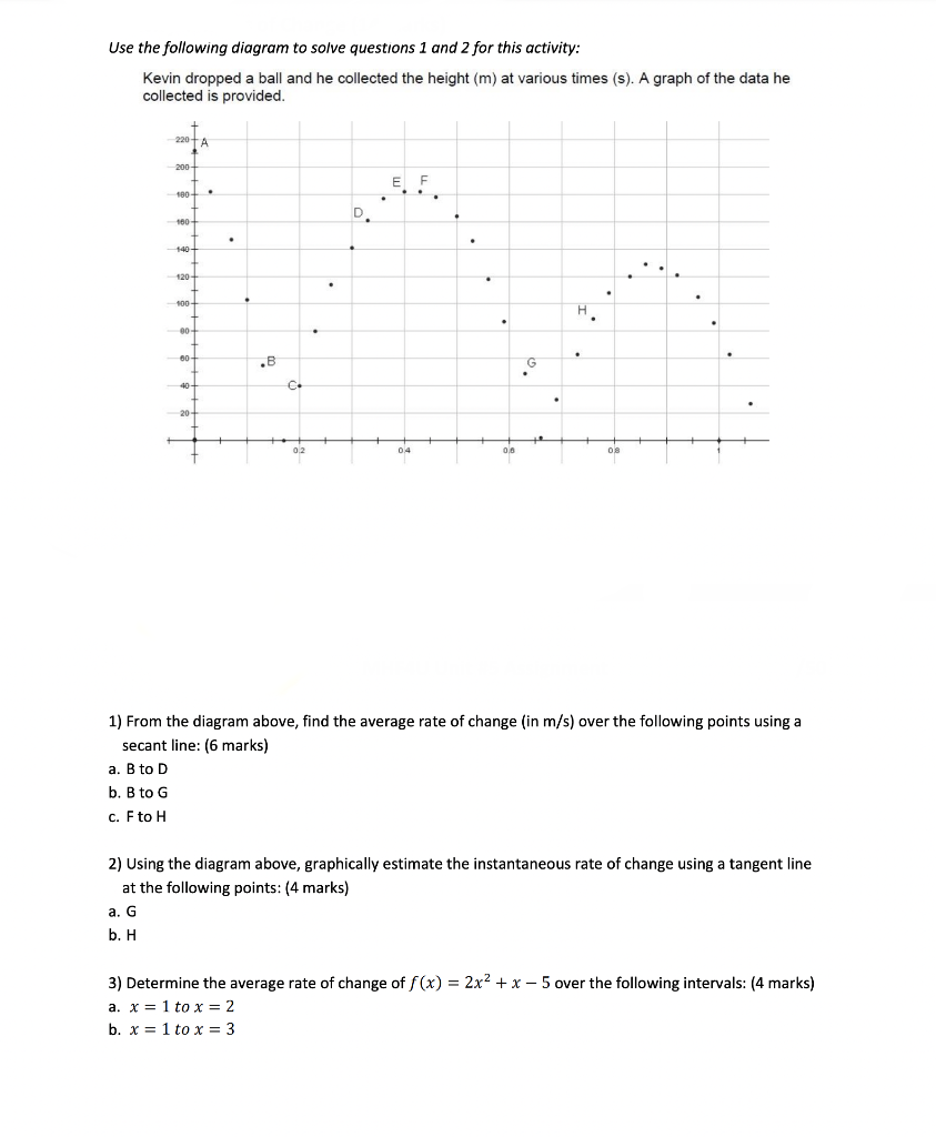 Solved Use the following diagram to solve questions 1 and 2 | Chegg.com