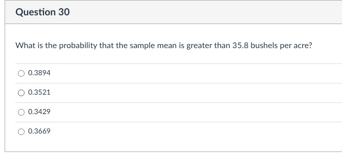 Solved USE THE INFORMATION BELOW TO ANSWER QUESTIONS 28 | Chegg.com