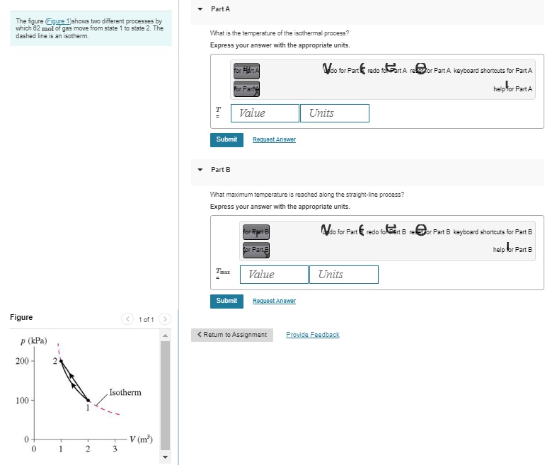 Solved The figure (Figure 1)shows two different processes | Chegg.com
