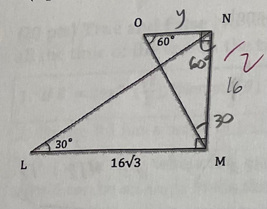 Solved Solve for the unknown sides and angles of the two | Chegg.com