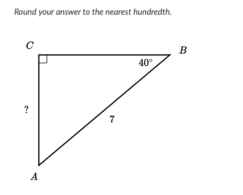 Solved Round your answer to the nearest hundredth. 400 | Chegg.com