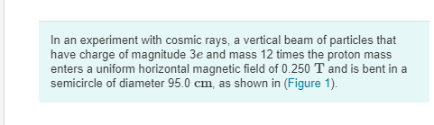 Solved Find the speed of the particles. A. Express your | Chegg.com