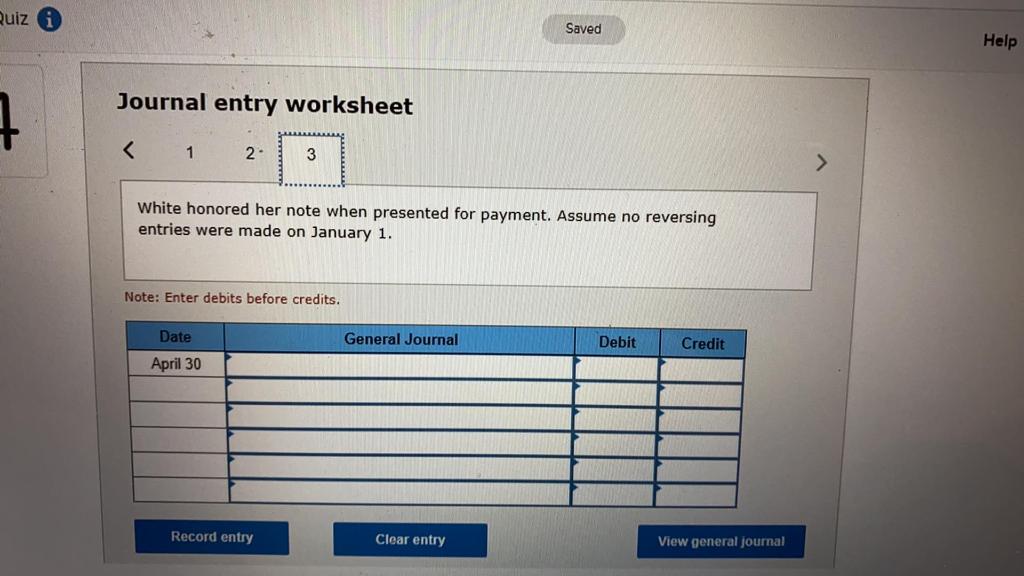 Solved Saved Help Save & Exit Sub Following dre uansactions | Chegg.com