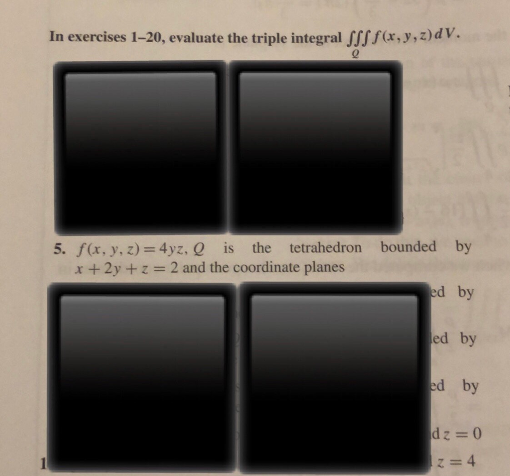 Solved In exercises 1-20, evaluate the triple integral | Chegg.com