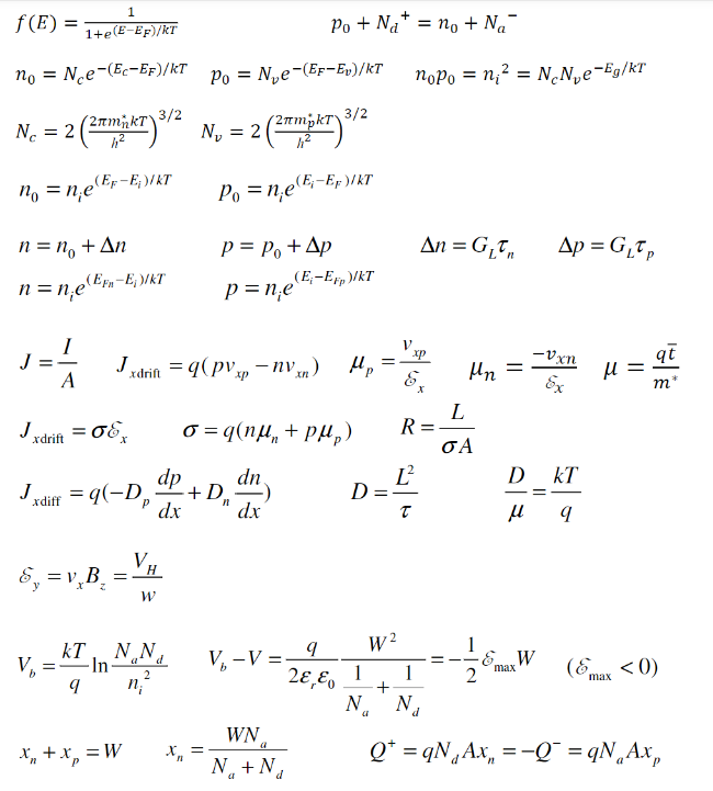 Solved f(E) = 1 1+e(E-EP)/KT Po + Na* = no + Na = no = | Chegg.com
