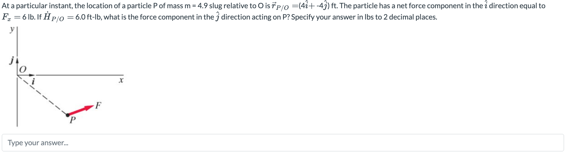 Solved At a particular instant, the location of a particle P | Chegg.com