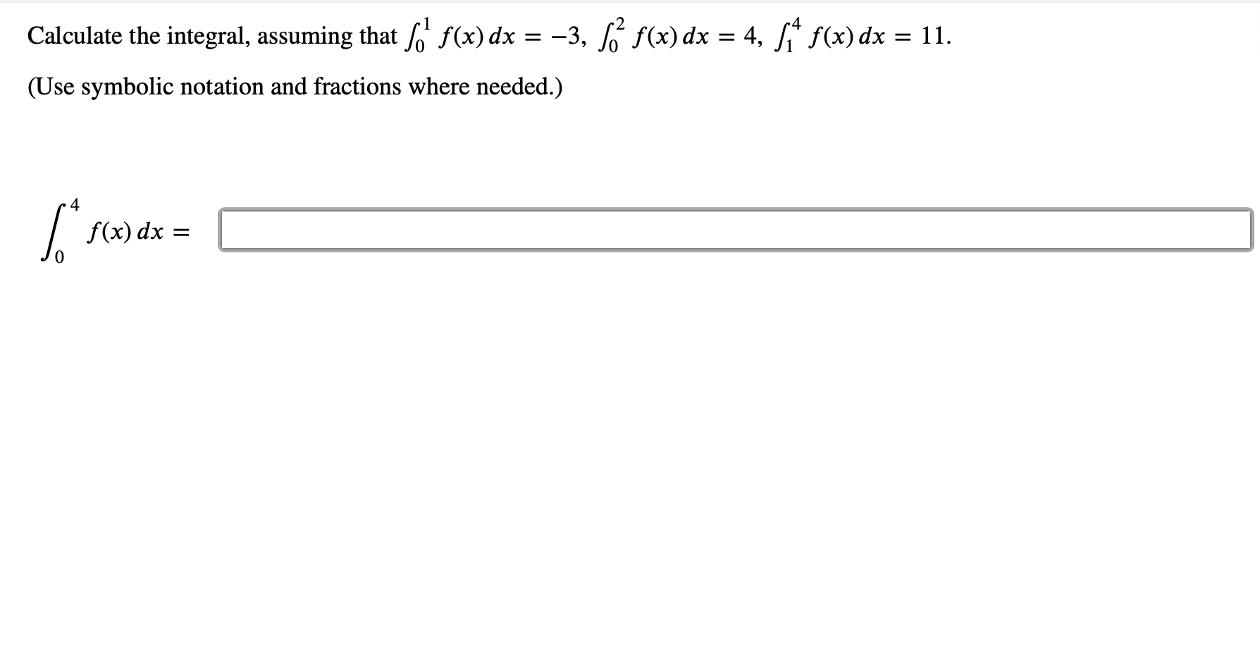 Solved Calculate the integral. (Use symbolic notation and | Chegg.com