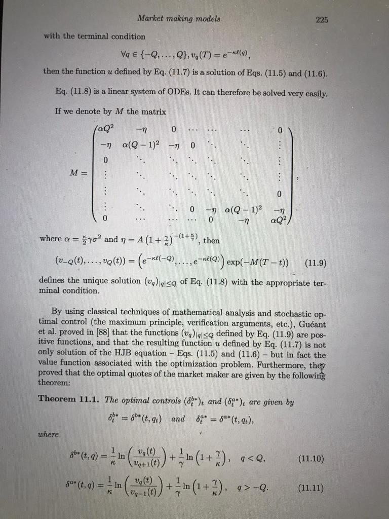 Hello, I am working on The Hamilton-Jacobi-Bellman | Chegg.com