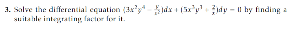 Solved Solve the differential equation | Chegg.com