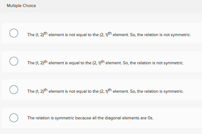 Solved Discrete Mathematics: Consider the following | Chegg.com