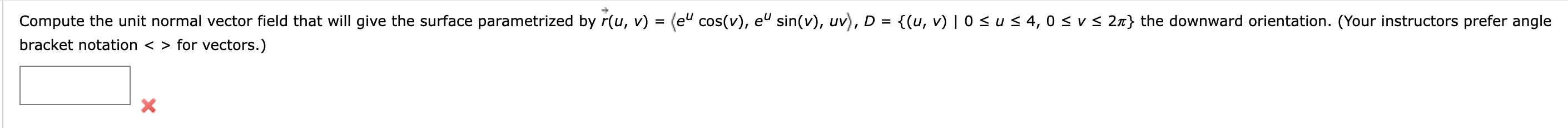 Solved bracket notation for vectors.) | Chegg.com