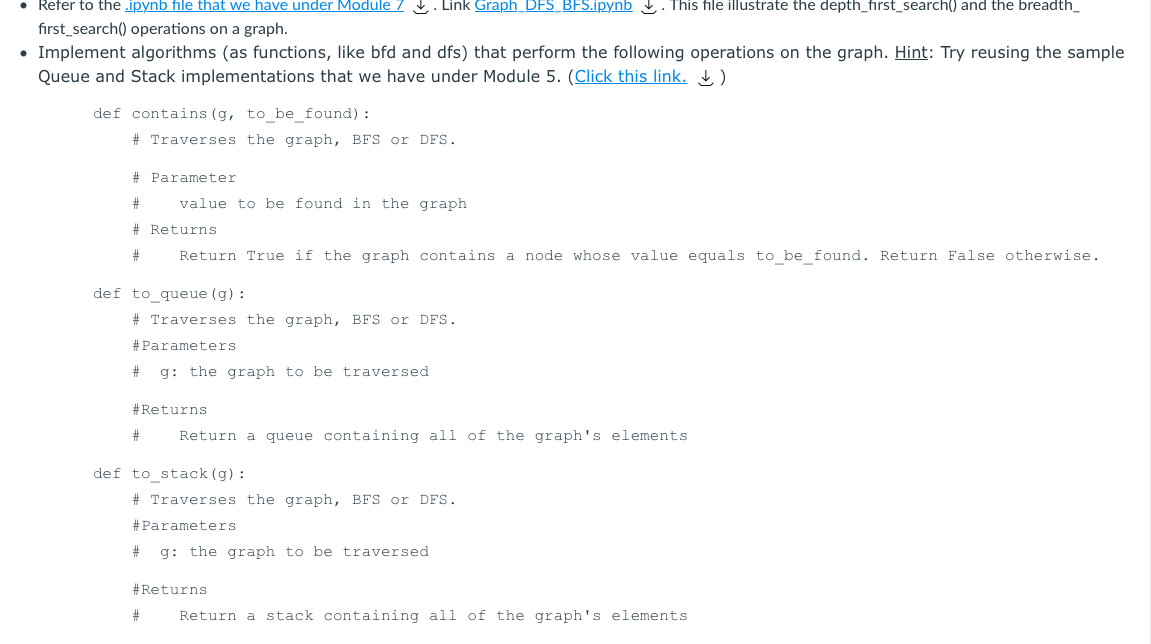Solved • Refer to the .ipynb file that we have under Module | Chegg.com