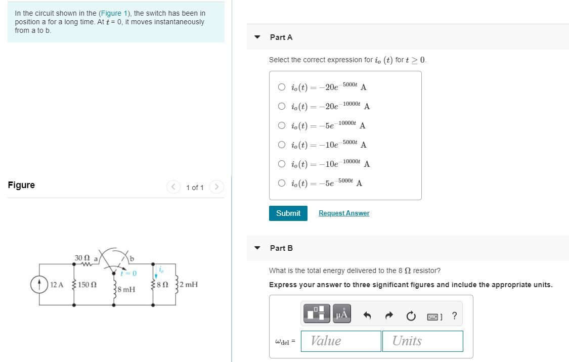 Solved Part C How many time constants does it take to | Chegg.com