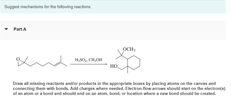 Solved Suggest mechanisms for the following reactions. Part | Chegg.com