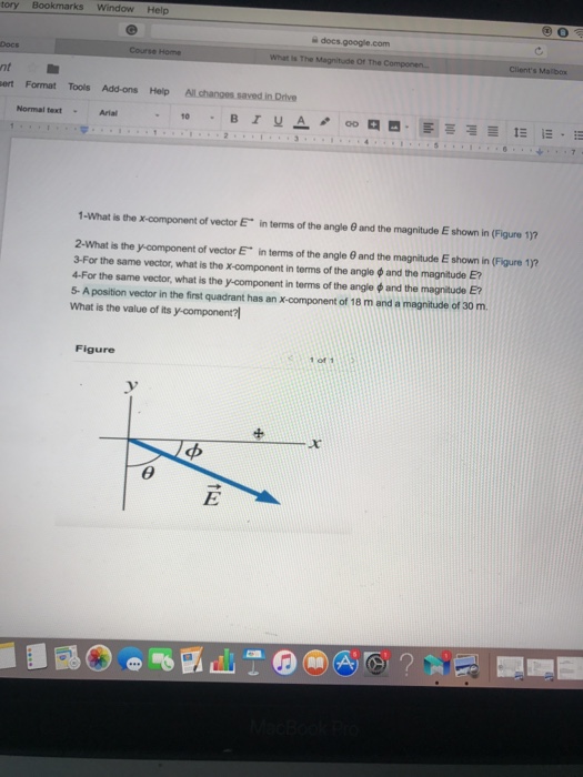 Solved tory Bookmarks Window Help Docs nt ert Format Tools | Chegg.com