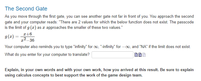 Solved The Second Gate As you move through the first gate, | Chegg.com
