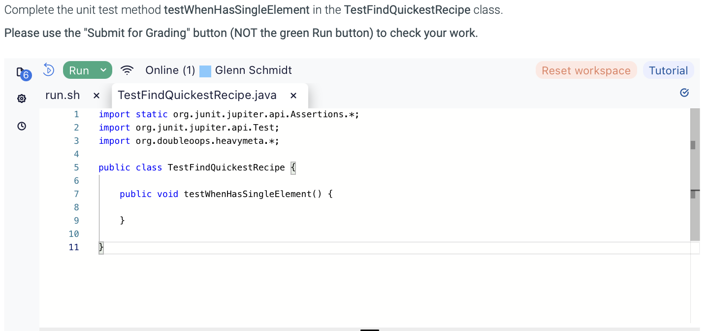 Solved The MealPlanner and Recipe classes are given below. | Chegg.com