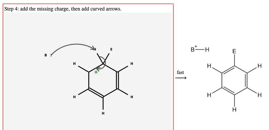 Solved Complete the generic mechanism for an electrophilic | Chegg.com