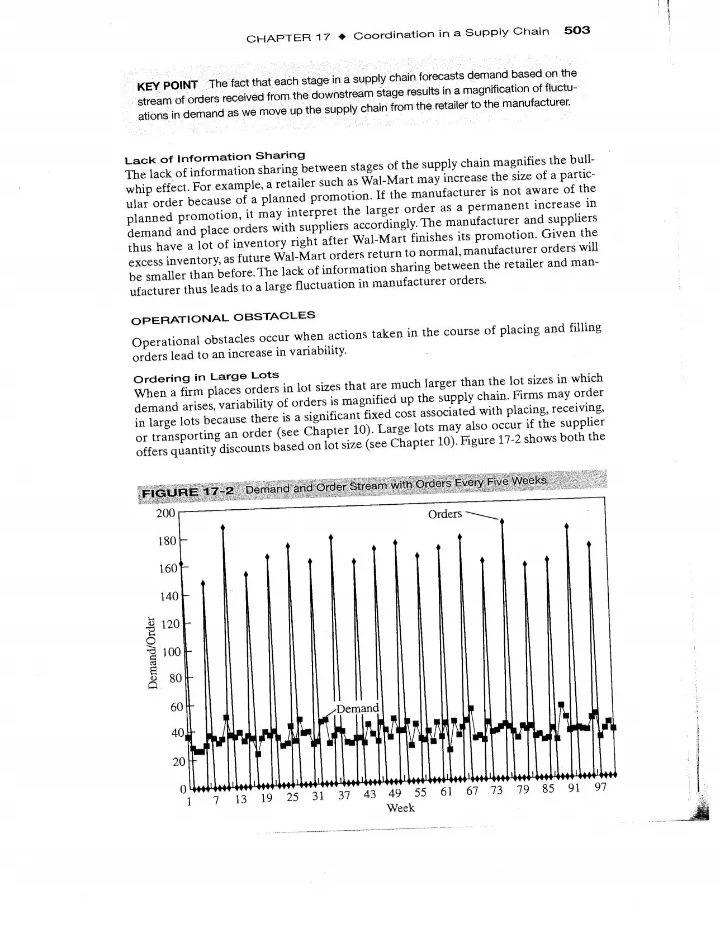 Solved CHAPTER 17 Coordination in a Supply Chain 501 KEY | Chegg.com