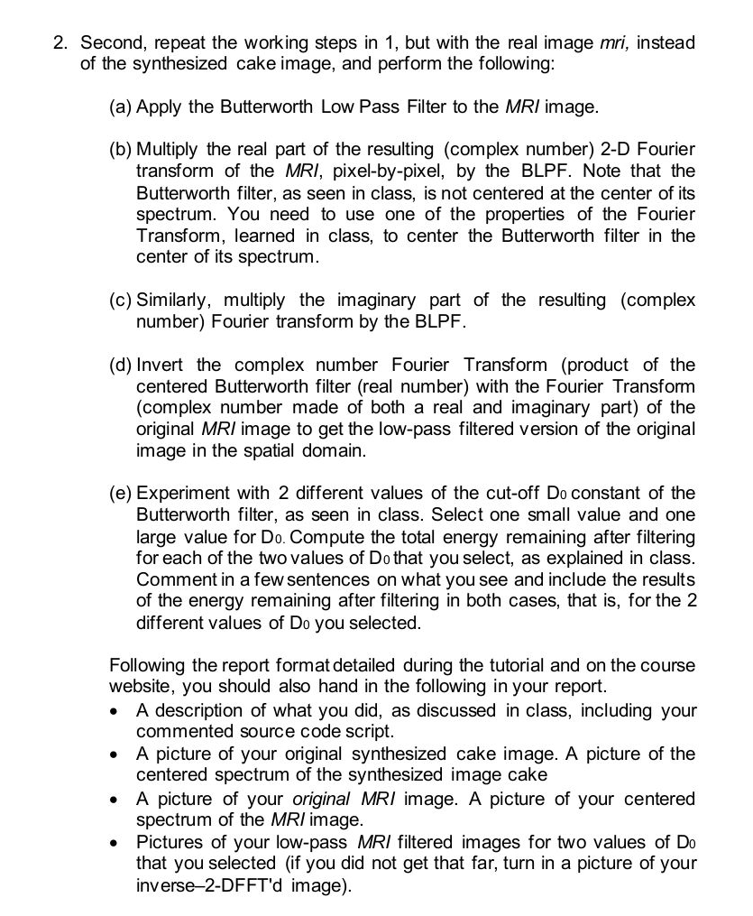 Assignment \#2 This assignment aims to introduce you | Chegg.com