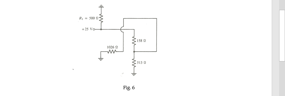 Solved 6. Refer to Figure 6. a. Redraw the circuit to | Chegg.com