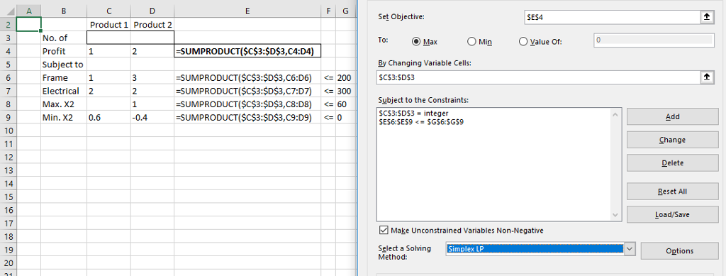 By Changing Variable Cells: SCS3:SDS3 Subject to | Chegg.com