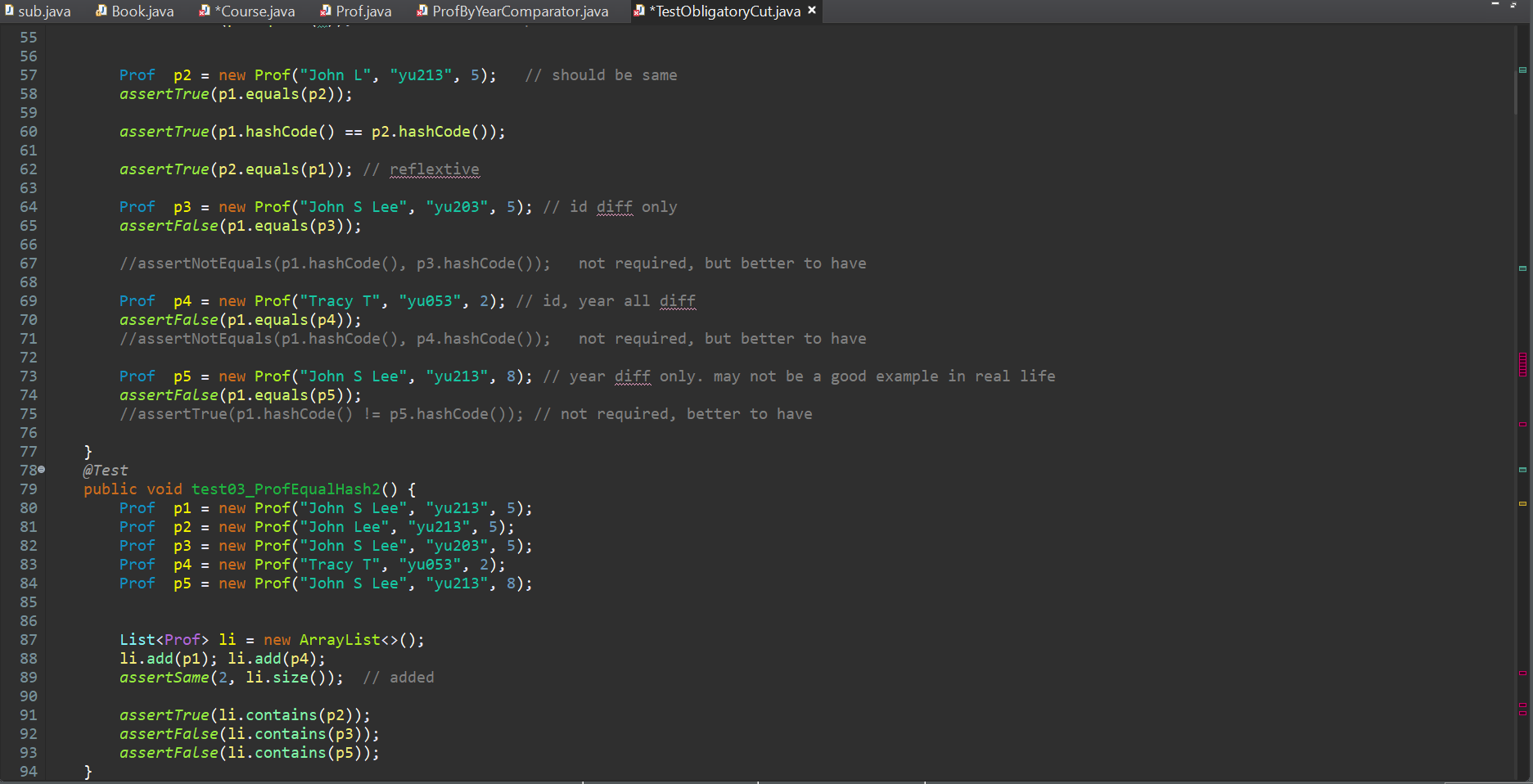 Specification When we define a Java class, we | Chegg.com