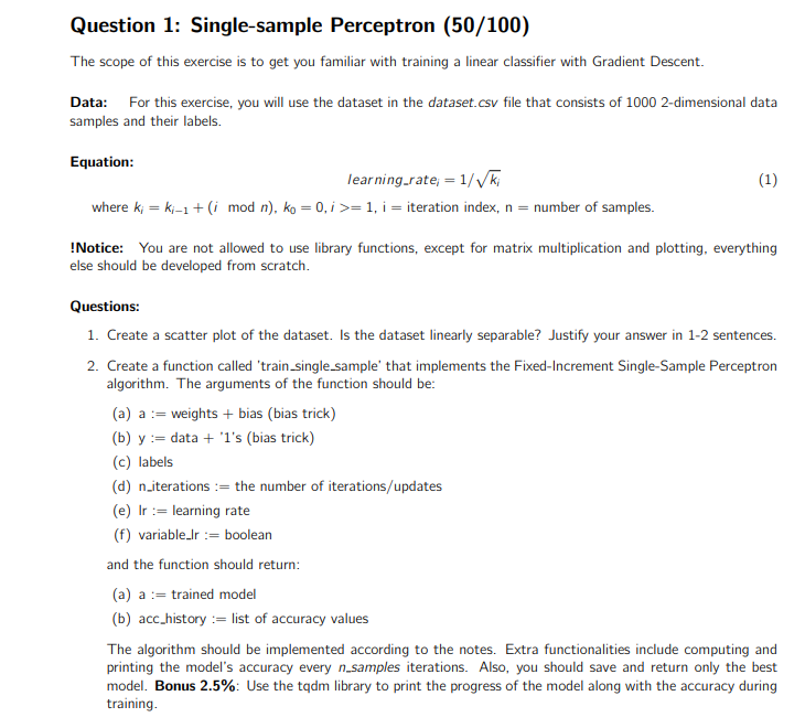 Solved The question should be implemented as instructed | Chegg.com