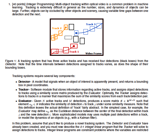 1 40 Points Integer Programming Multi Object 