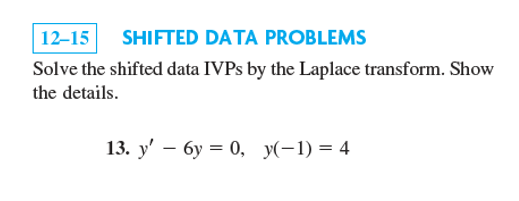 Solved SHIFTED DATA PROBLEMS 12-15 Solve the shifted data | Chegg.com Solved SHIFTED DATA PROBLEMS 12-15 Solve the shifted data | Chegg.com