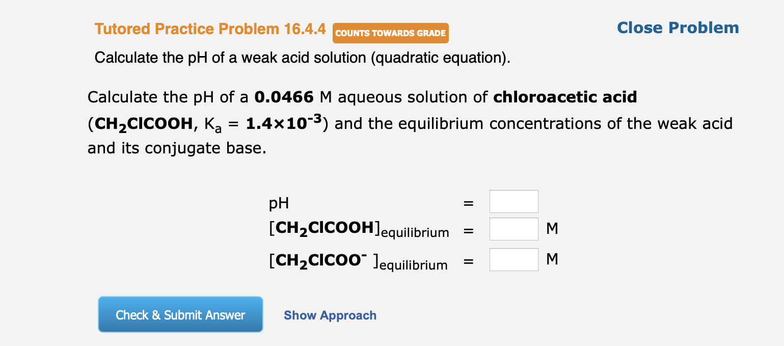 Solved Tutored Practice Problem 16.4.4 Close Problem | Chegg.com Solved Tutored Practice Problem 16.4.4 Close Problem | Chegg.com