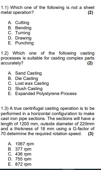 Solved 1.4) A sheet metal plate 3mm thick, 200mm long and | Chegg.com