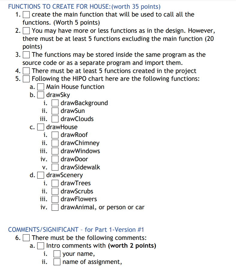 The final project for COP1000 is an individual | Chegg.com
