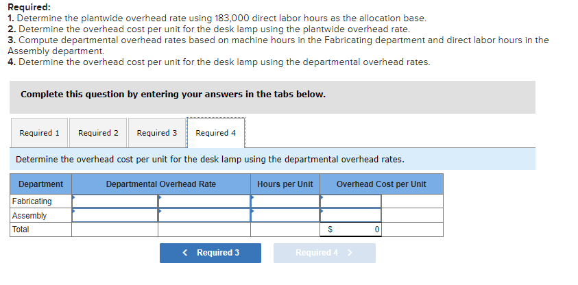 Solved Exercise 17-9 (Algo) Allocating overhead using | Chegg.com