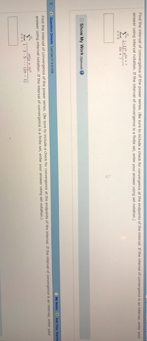 Solved Find the it answer using interval notation. If the | Chegg.com