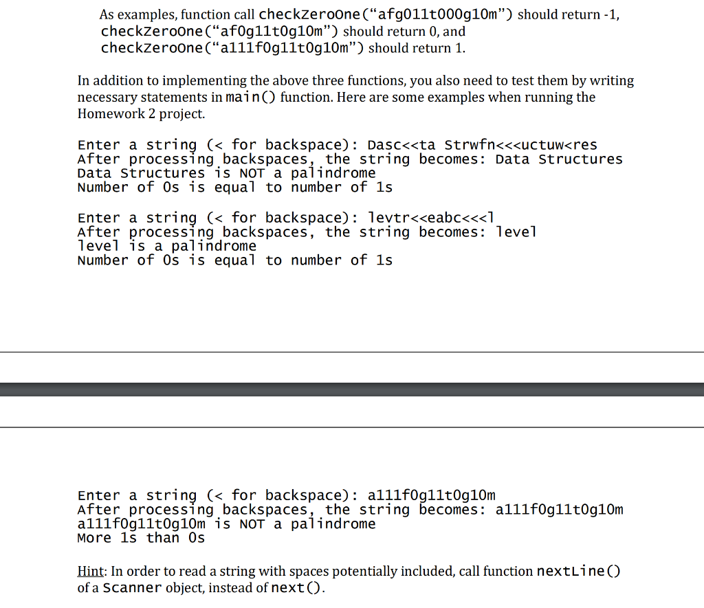 Solved In this project, we will practice using stacks to | Chegg.com