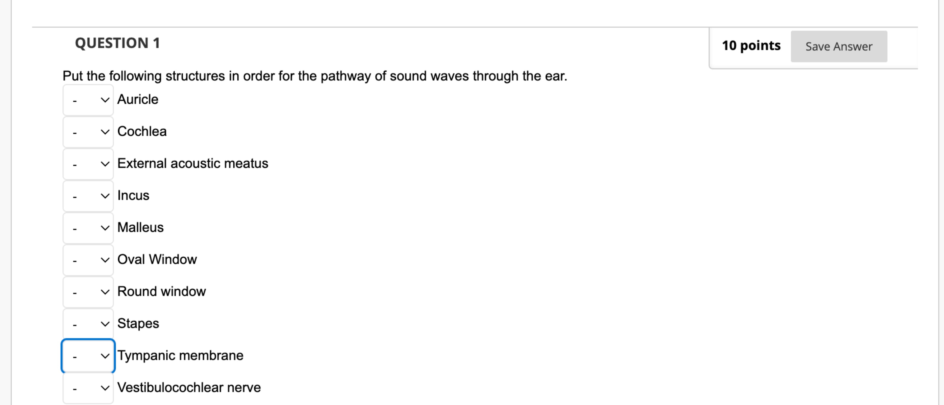 Solved Put the following structures in order for the pathway | Chegg.com Solved Put the following structures in order for the pathway | Chegg.com