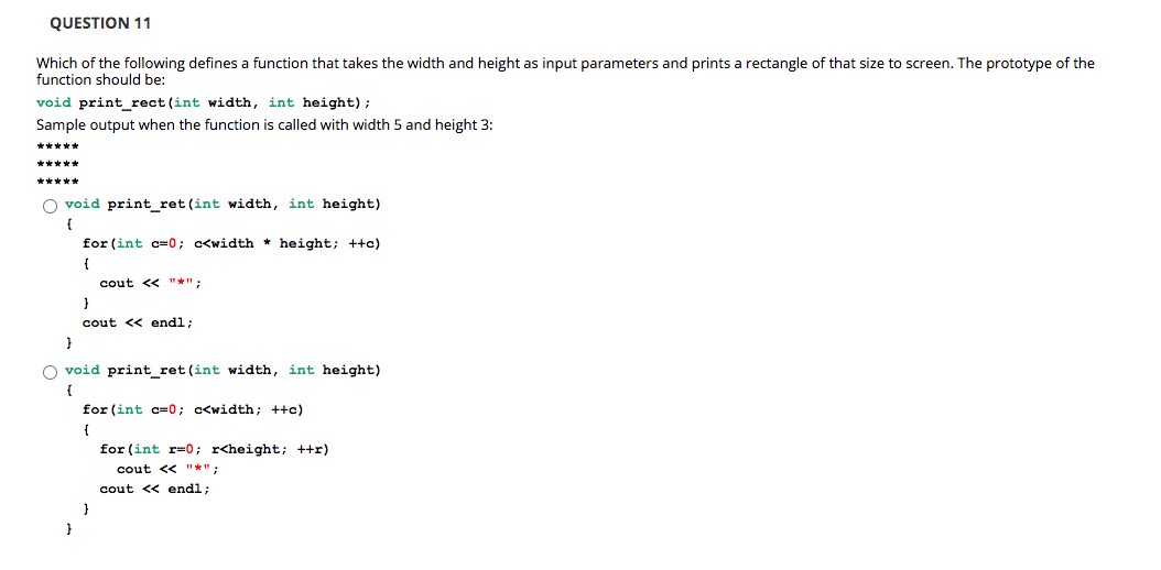 Solved QUESTION 12 Given: bool a=false; int b=0; int c=23; | Chegg.com