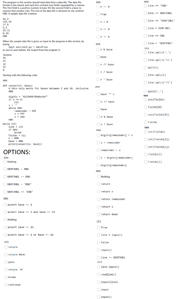 Solved Question: What should AAA, BBB, CCC, DDD, EEE, FFF, | Chegg.com